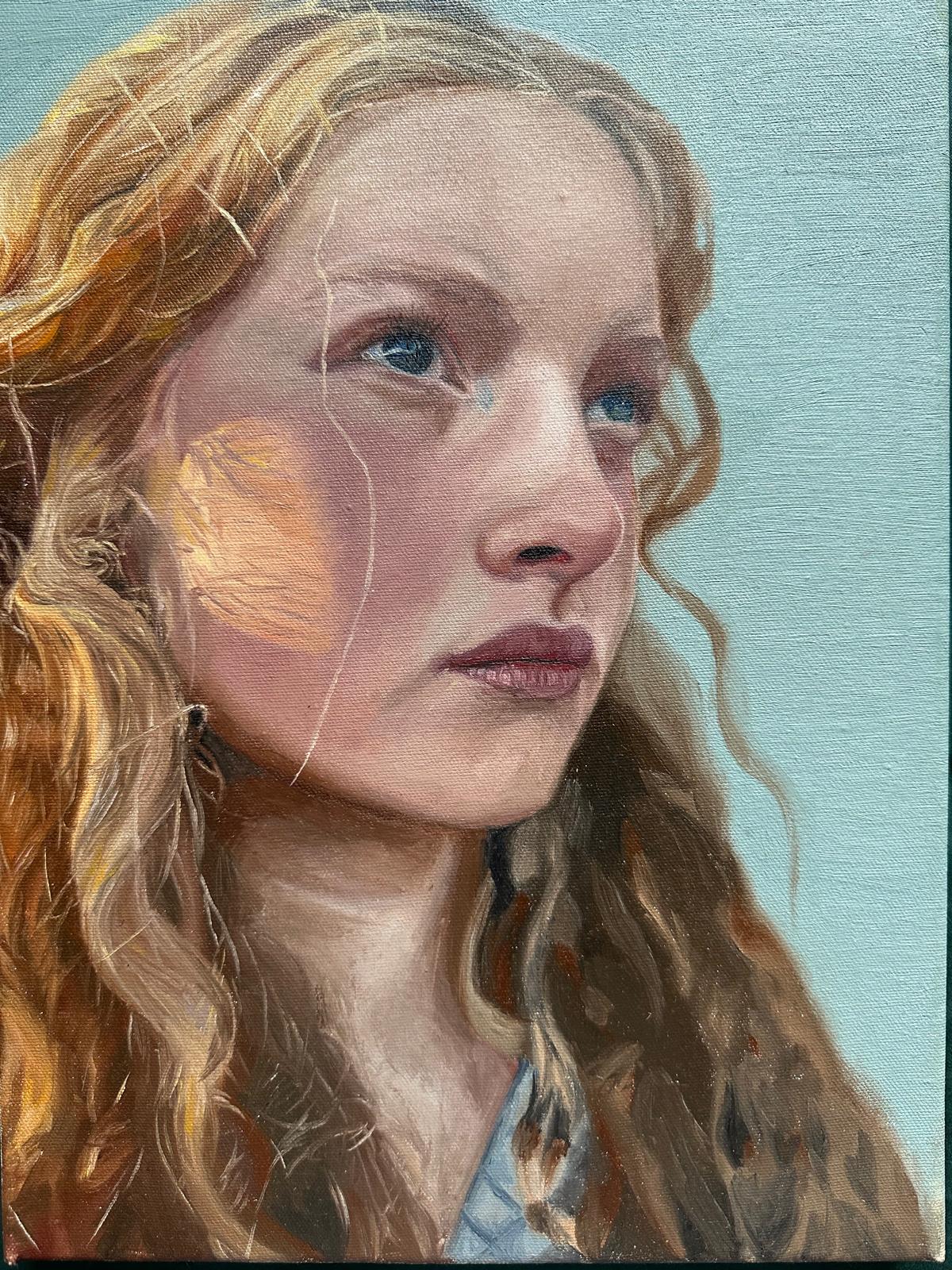 Sun Girl - Original Oil Painting – Ruby Mitcham - Original Paintings & Prints